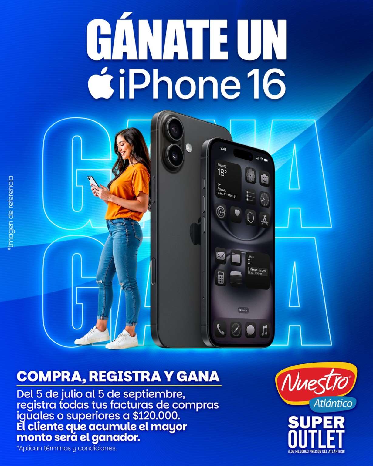 ¡Estrena iPhone con Nuestro Atlántico Súper Outlet ! - Nuestro Atlántico